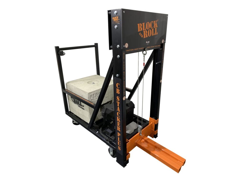 CB Stacker Plus+ Block And Roll® Stacking Cart - B&R Innovations