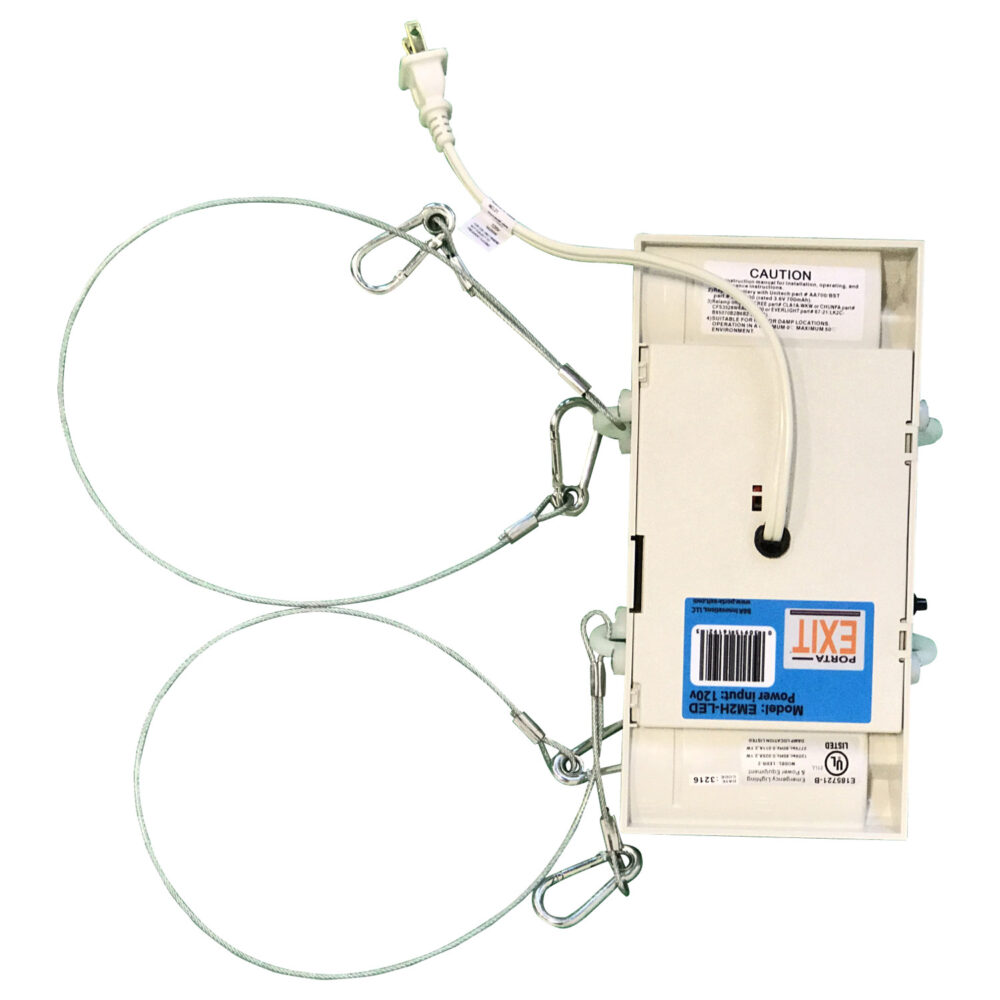 2-Head Emergency Light with Case (2 Units Per Case) - B&R Innovations