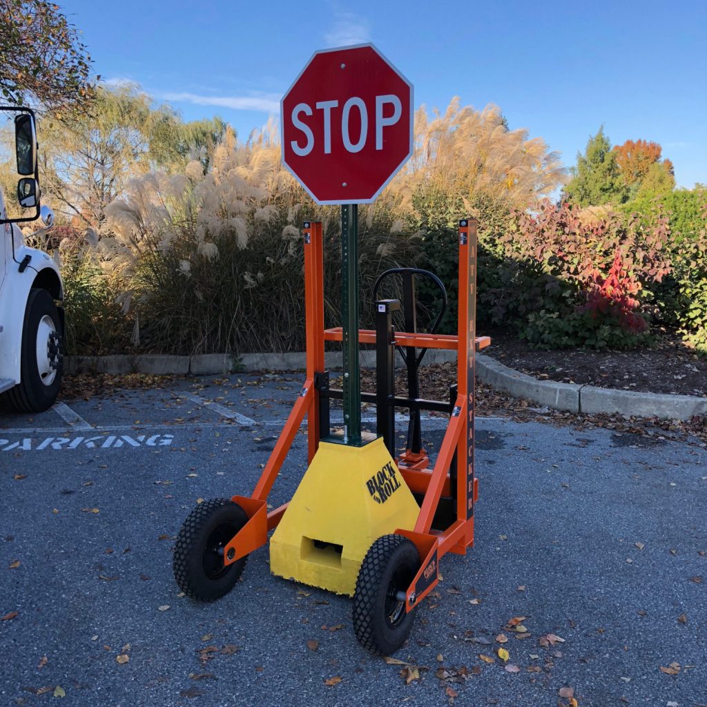 400lb Block And Roll® Tent Ballast Block Sign Block - B&R Innovations