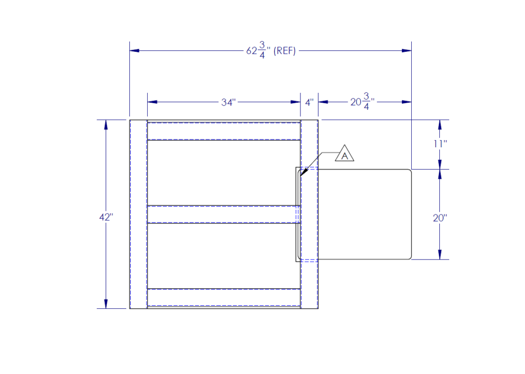 Heavy Duty 4 Block Universal Block Plate for Structures - B&R Innovations